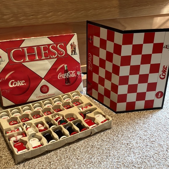 Coca Cola | Games | Cocacola Chess Collectors Edition | Poshmark
